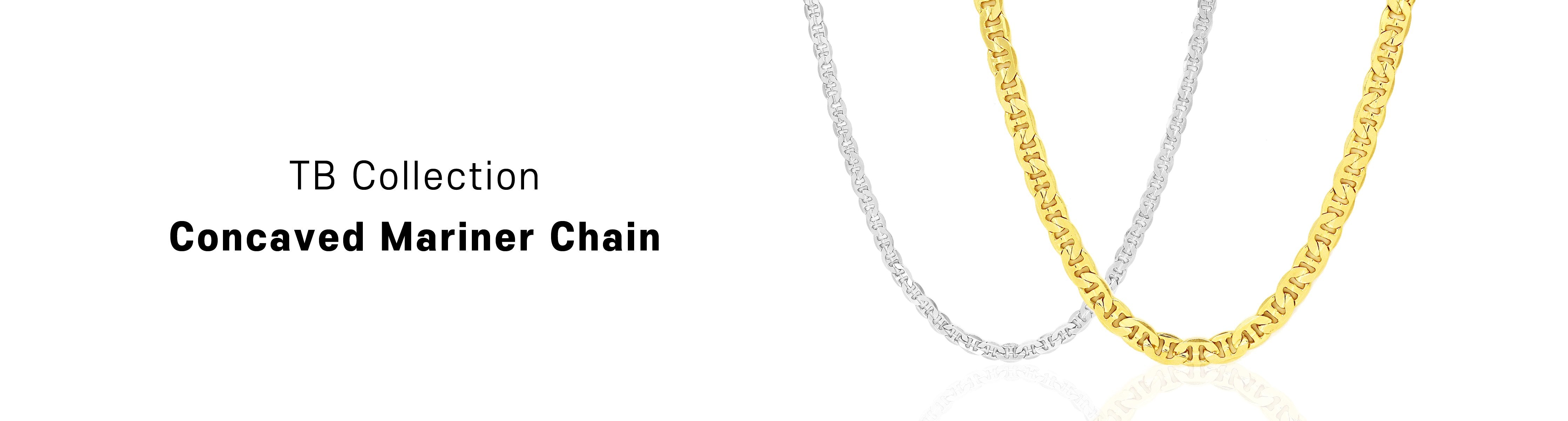 Concaved Mariner Chain – Three Brothers Accessories Inc