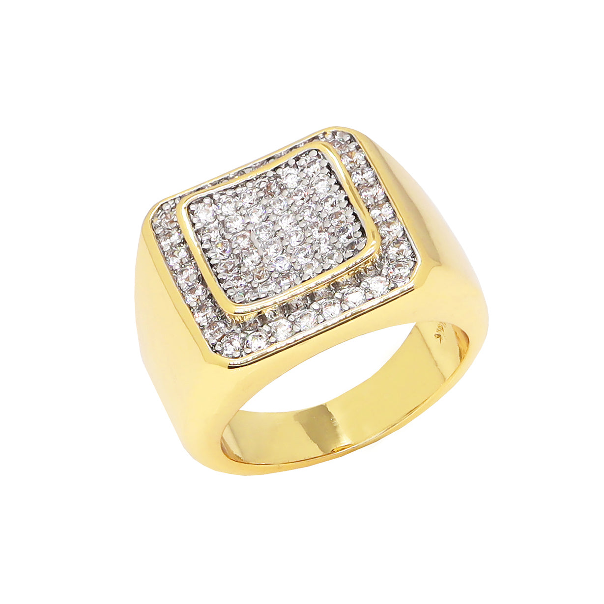 BJ210 Men's Gold Ring – Three Brothers Accessories Inc